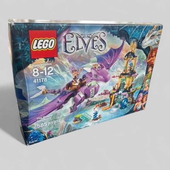 Lego | Toys | Lego Elves Dragon Sanctuary 585 Piece Boxed Set Complete ...